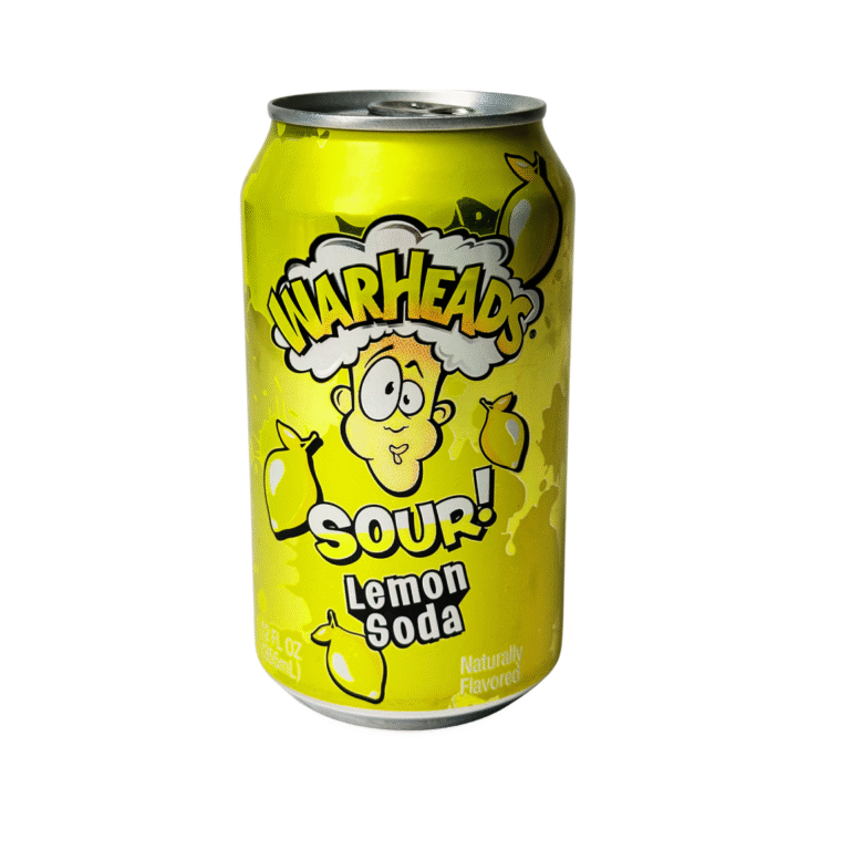 WarHeads Sour Lemon Soda – Soda Acida de Limón – Merkapez